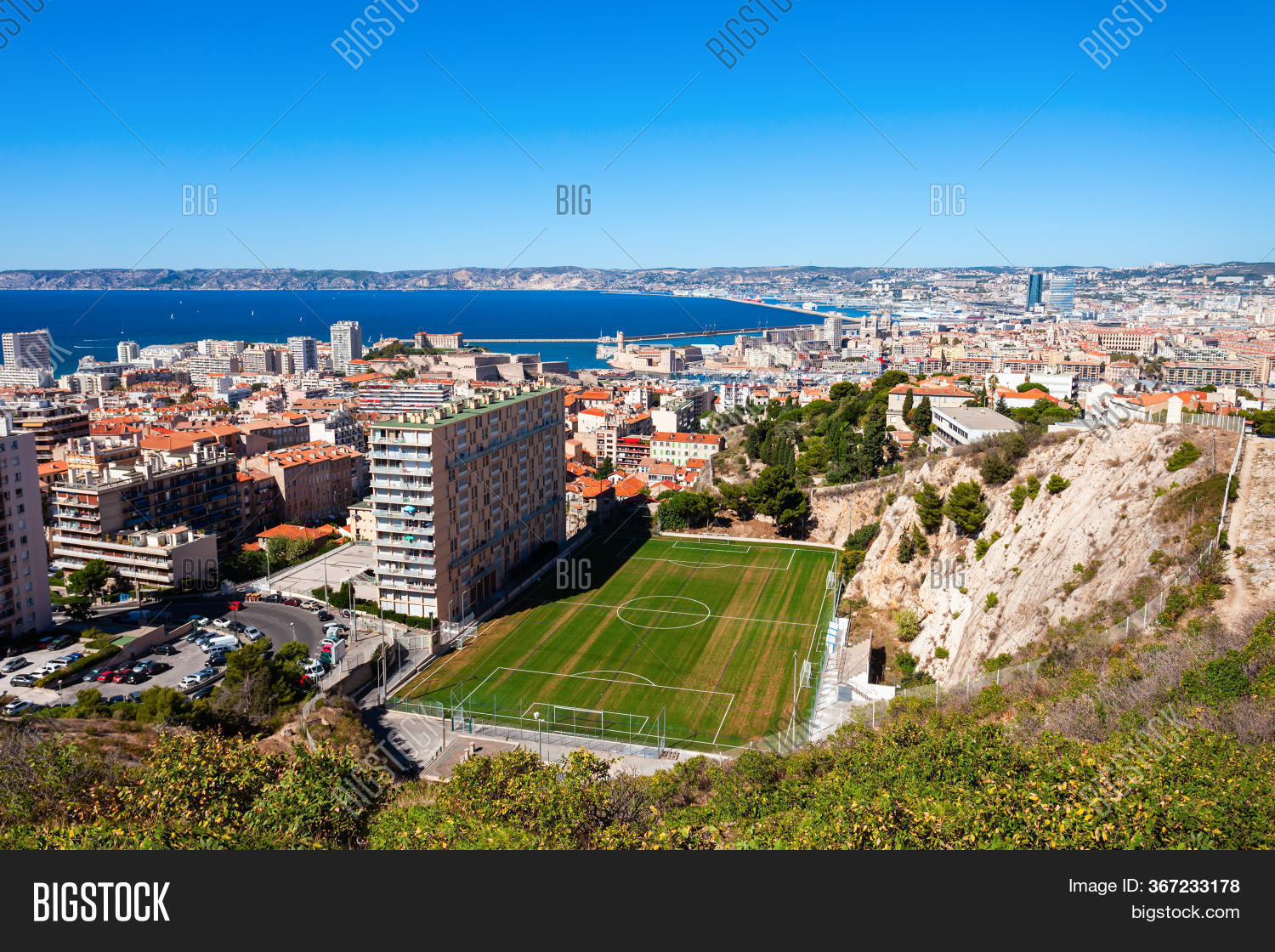 Marseille Aerial Image & Photo (Free Trial) | Bigstock