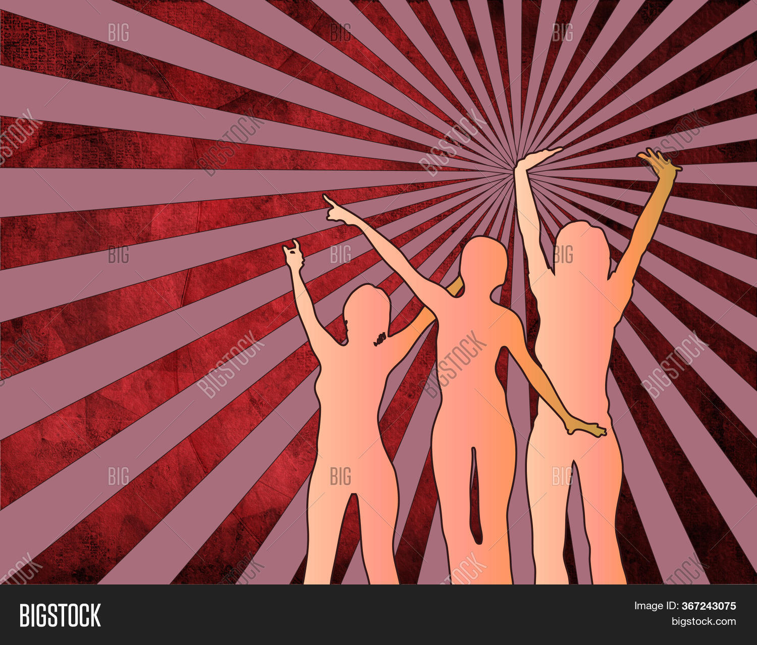 Dancing Party Girls. Image & Photo (Free Trial) | Bigstock