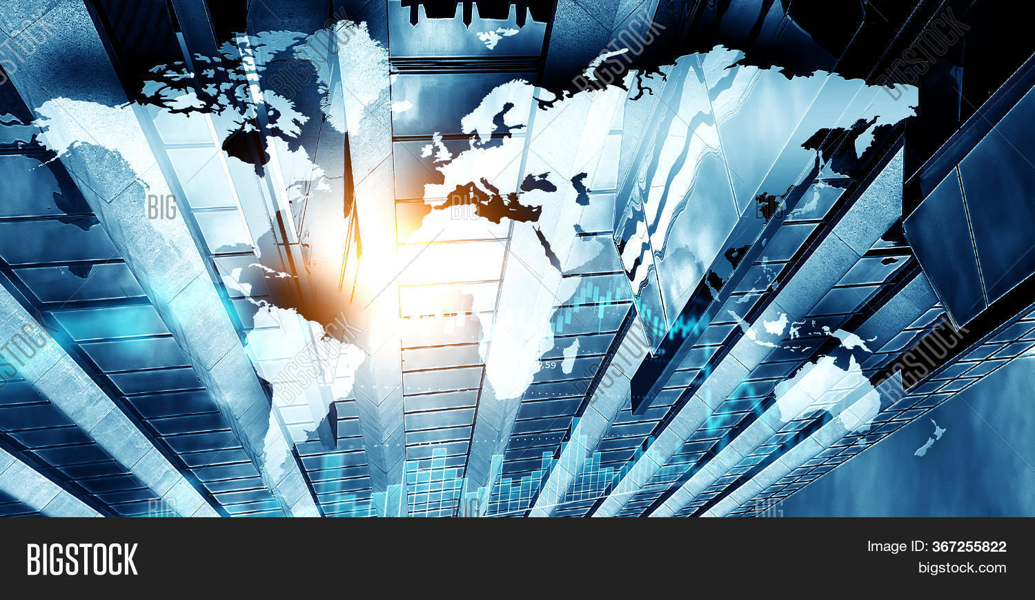 Cityscape Financial Image & Photo (Free Trial) | Bigstock