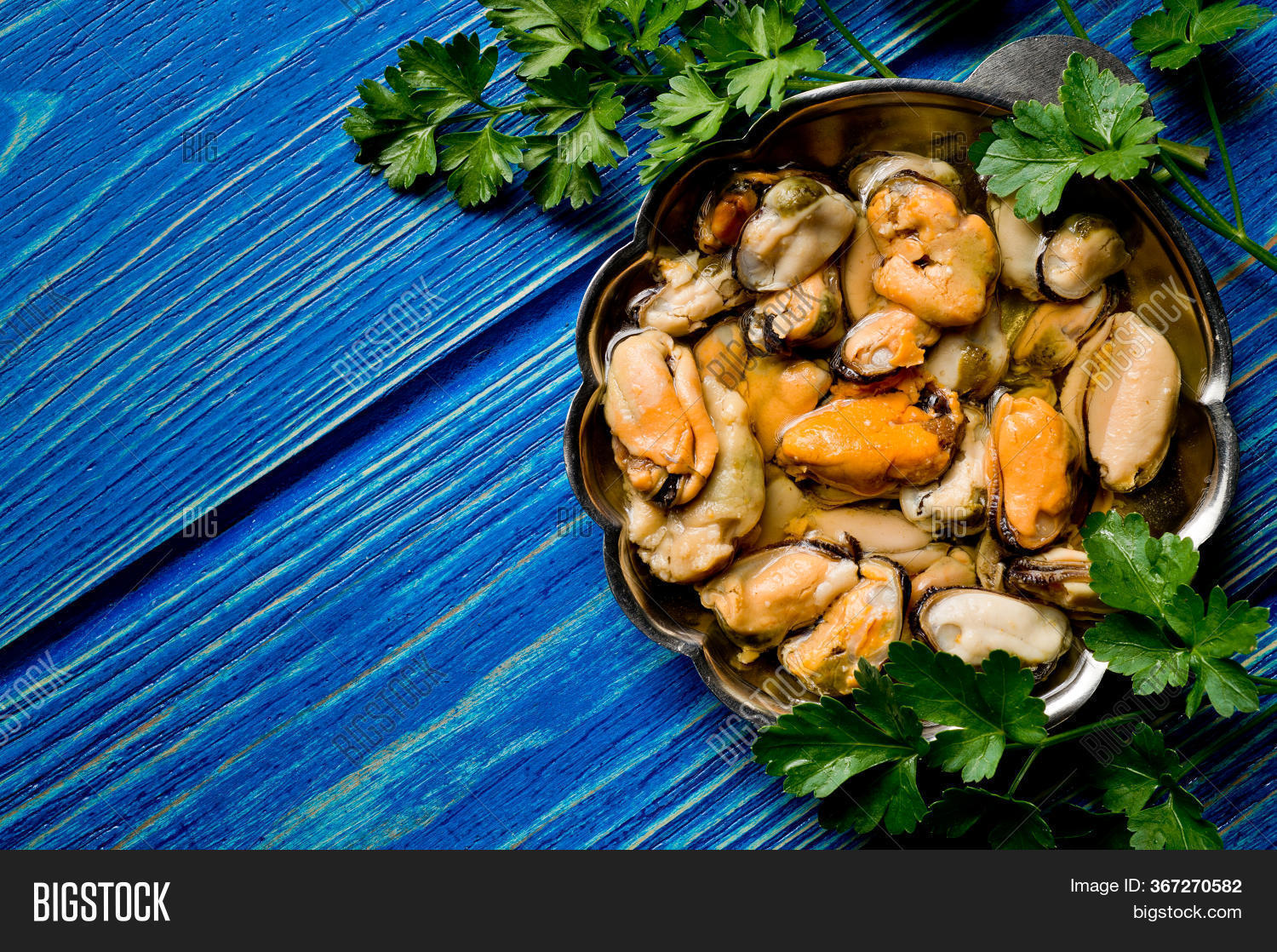 Pickled Mussels Oil Image & Photo (Free Trial) | Bigstock