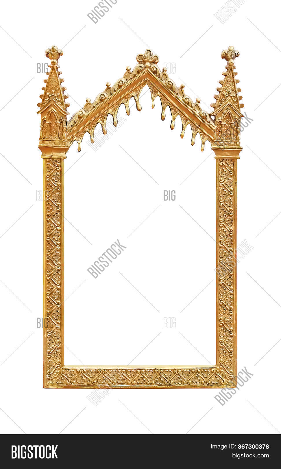 Golden Gothic Frame Image & Photo (Free Trial) | Bigstock