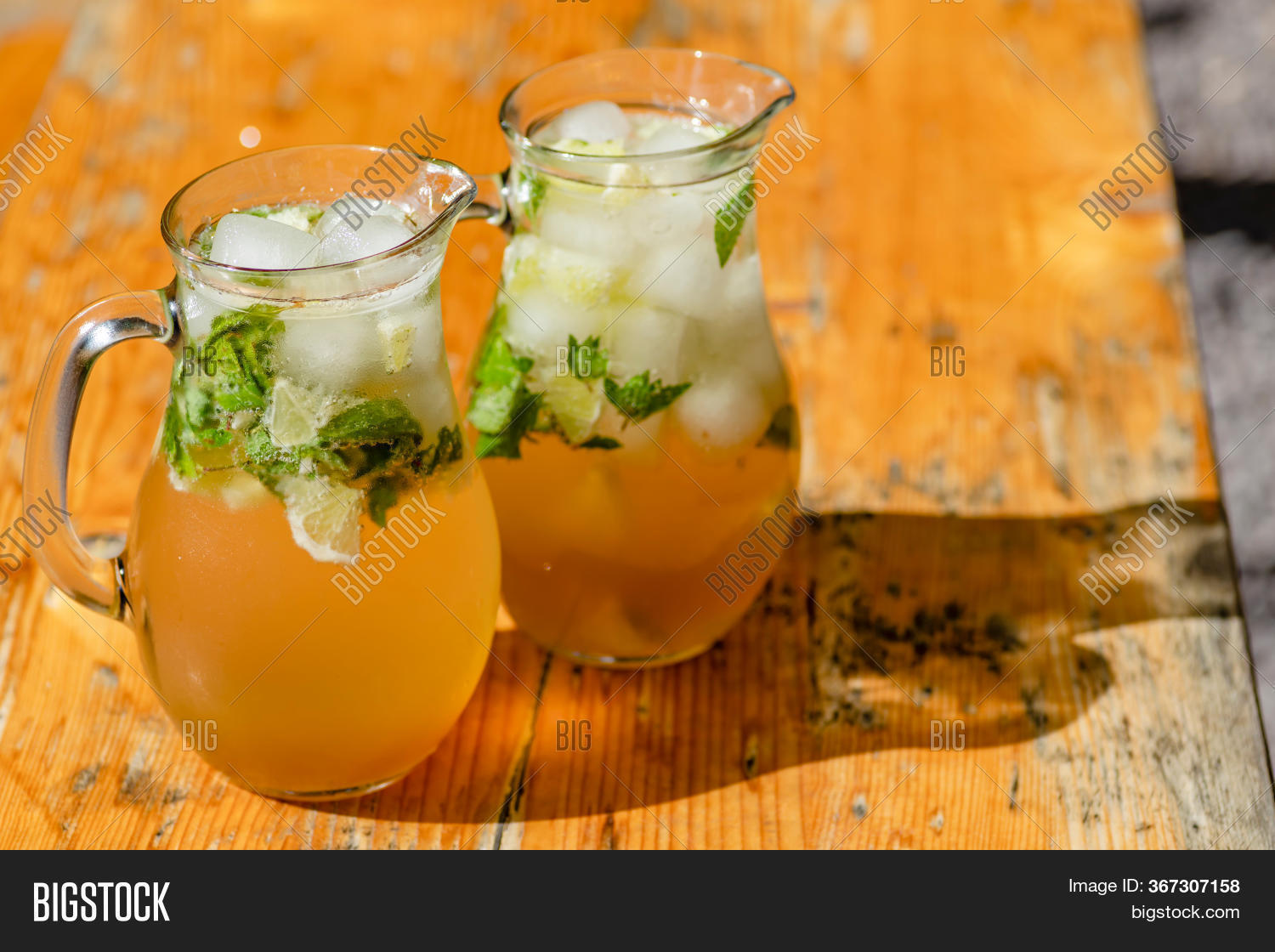 Two Mugs Mojito On Image & Photo (Free Trial) | Bigstock