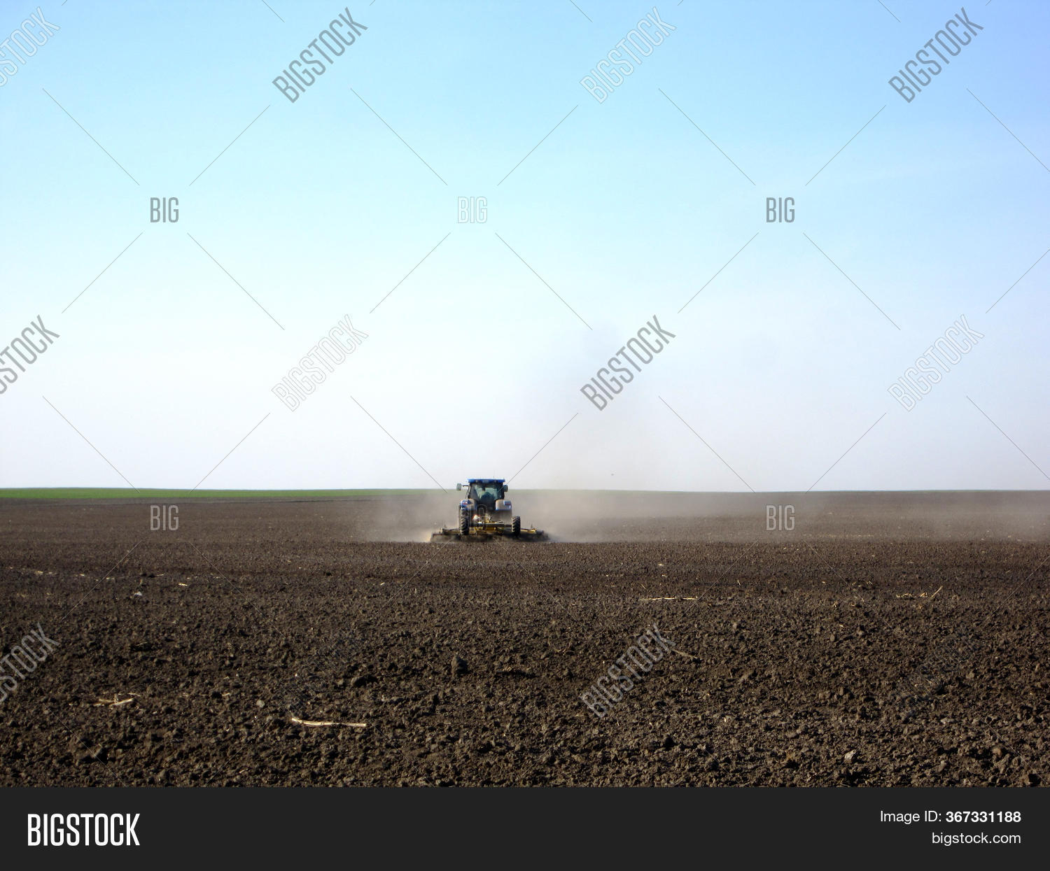 Plowed Field By Image & Photo (Free Trial) | Bigstock