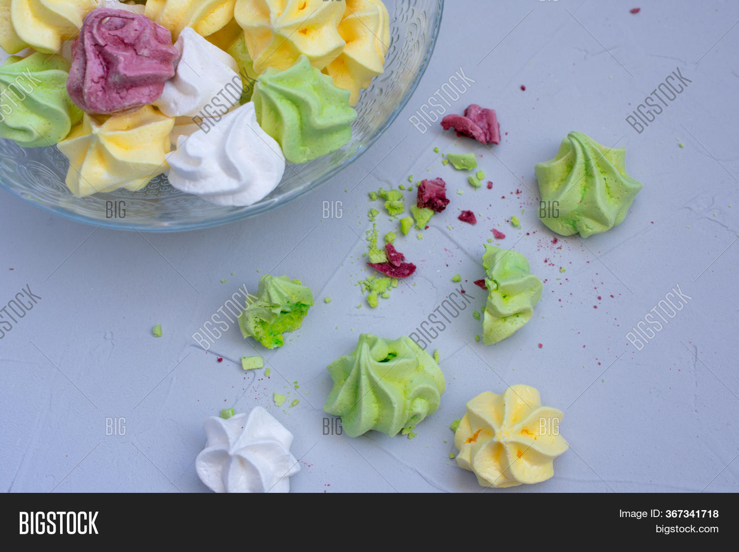 Colored Meringue Image & Photo (Free Trial) | Bigstock