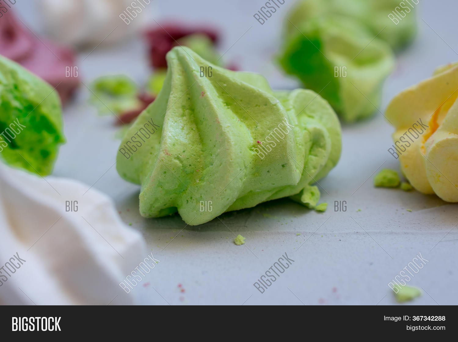 Colored Meringue Image & Photo (Free Trial) | Bigstock