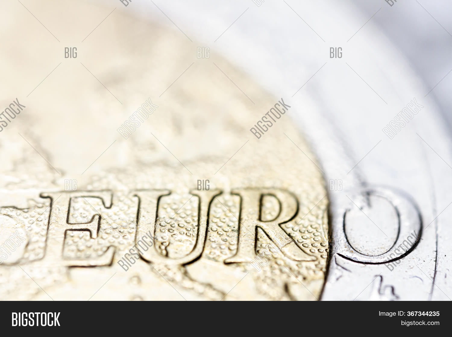 Two Euro Coin Macro Image & Photo (Free Trial) | Bigstock