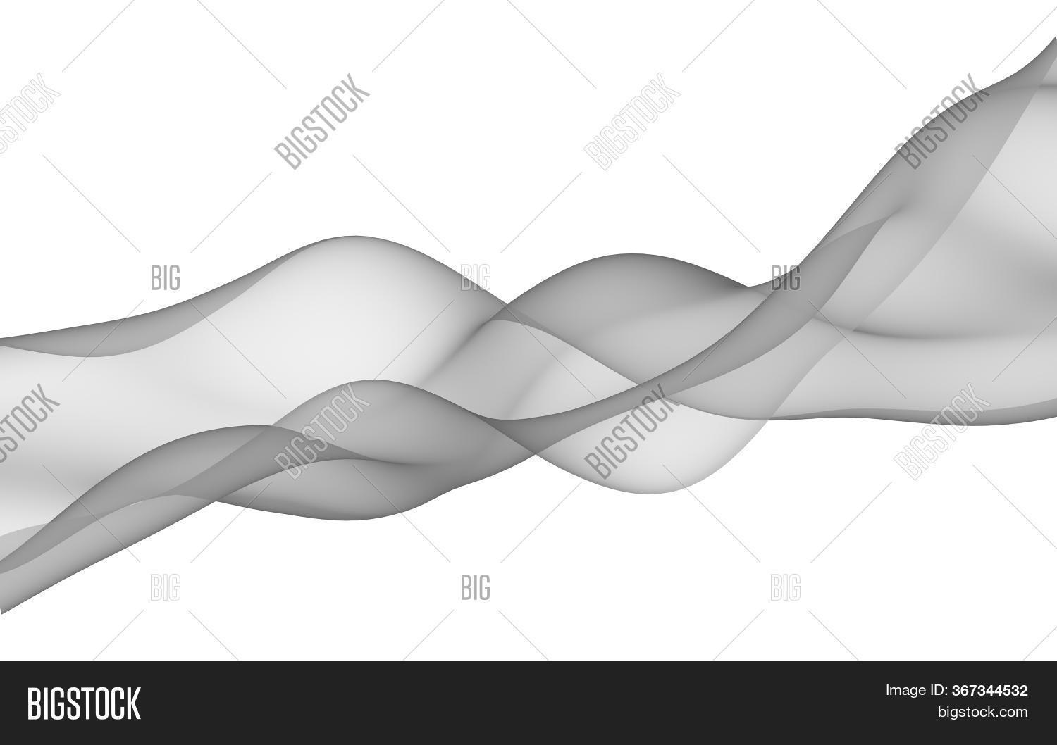 Abstract Gray Wave. Image & Photo (Free Trial) | Bigstock