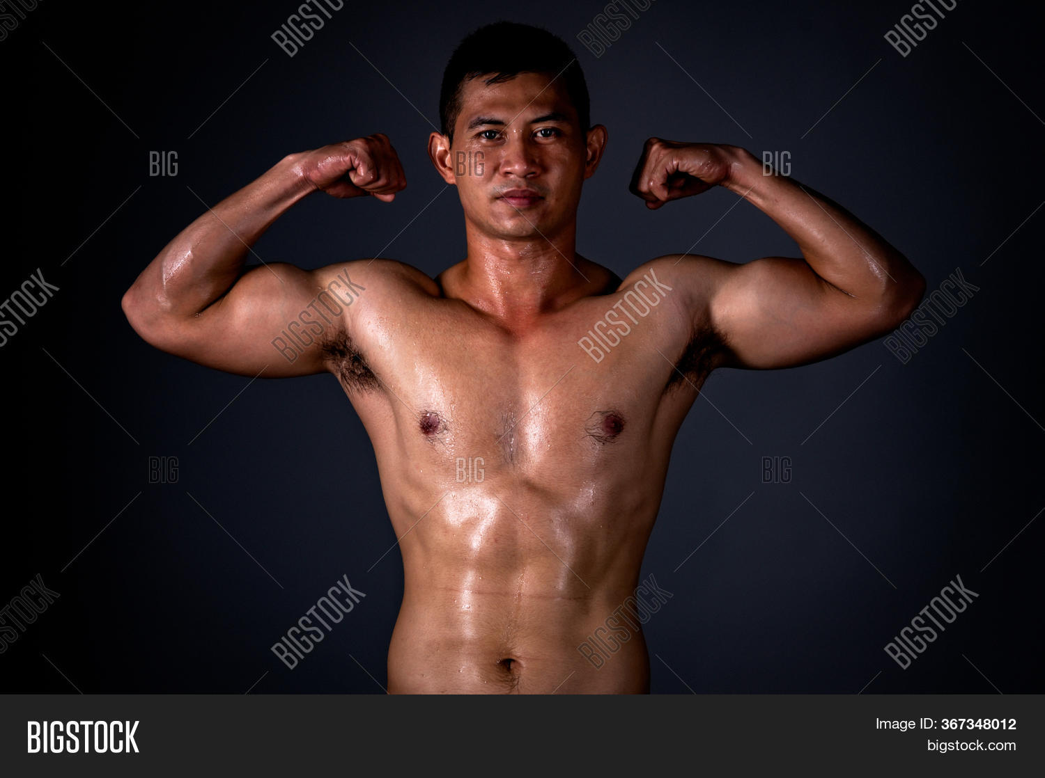 Strong Asian Man Image & Photo (Free Trial) | Bigstock
