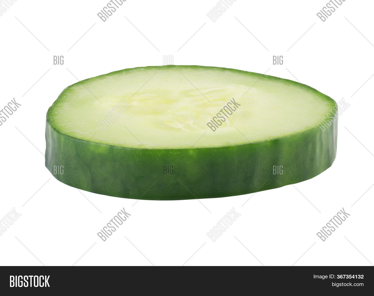 Slice Fresh Cucumber Image & Photo (Free Trial) | Bigstock