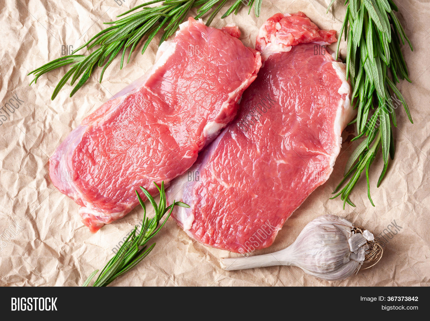 Raw Meat . Top View Image & Photo (Free Trial) | Bigstock