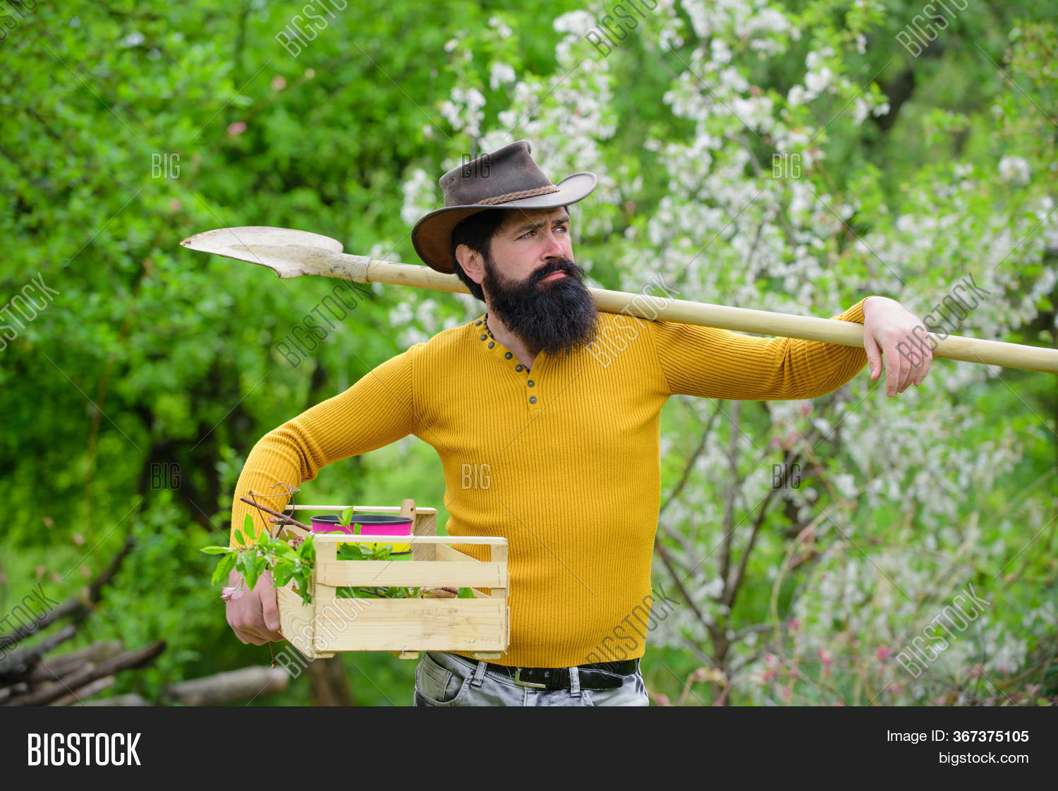 Man Farmer. Farmer Image & Photo (Free Trial) | Bigstock