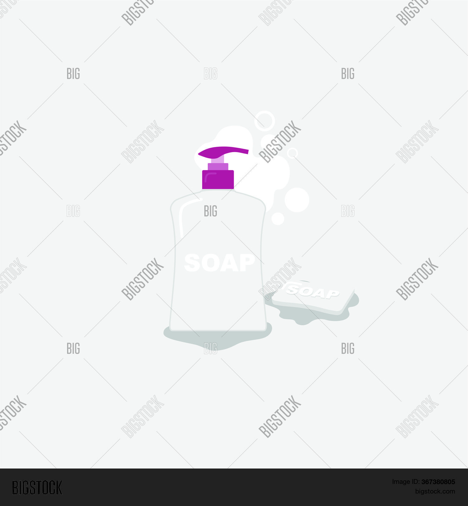 Soap Hand Soap Vector Vector & Photo (Free Trial) | Bigstock