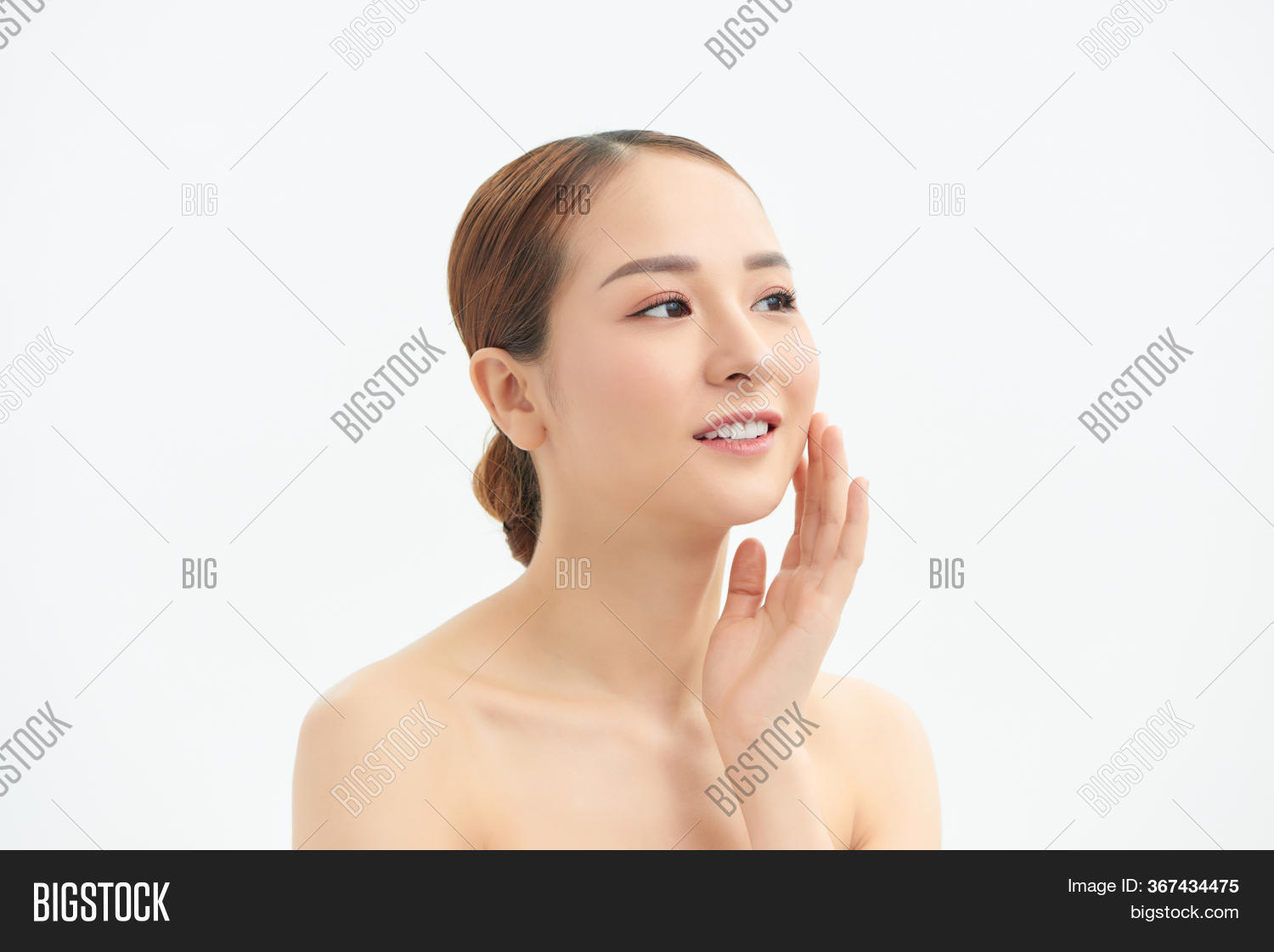 Young Woman Touching Image & Photo (Free Trial) | Bigstock