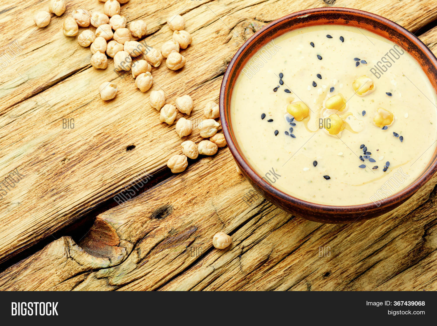 Hummus, Chickpea Puree Image & Photo (Free Trial) | Bigstock