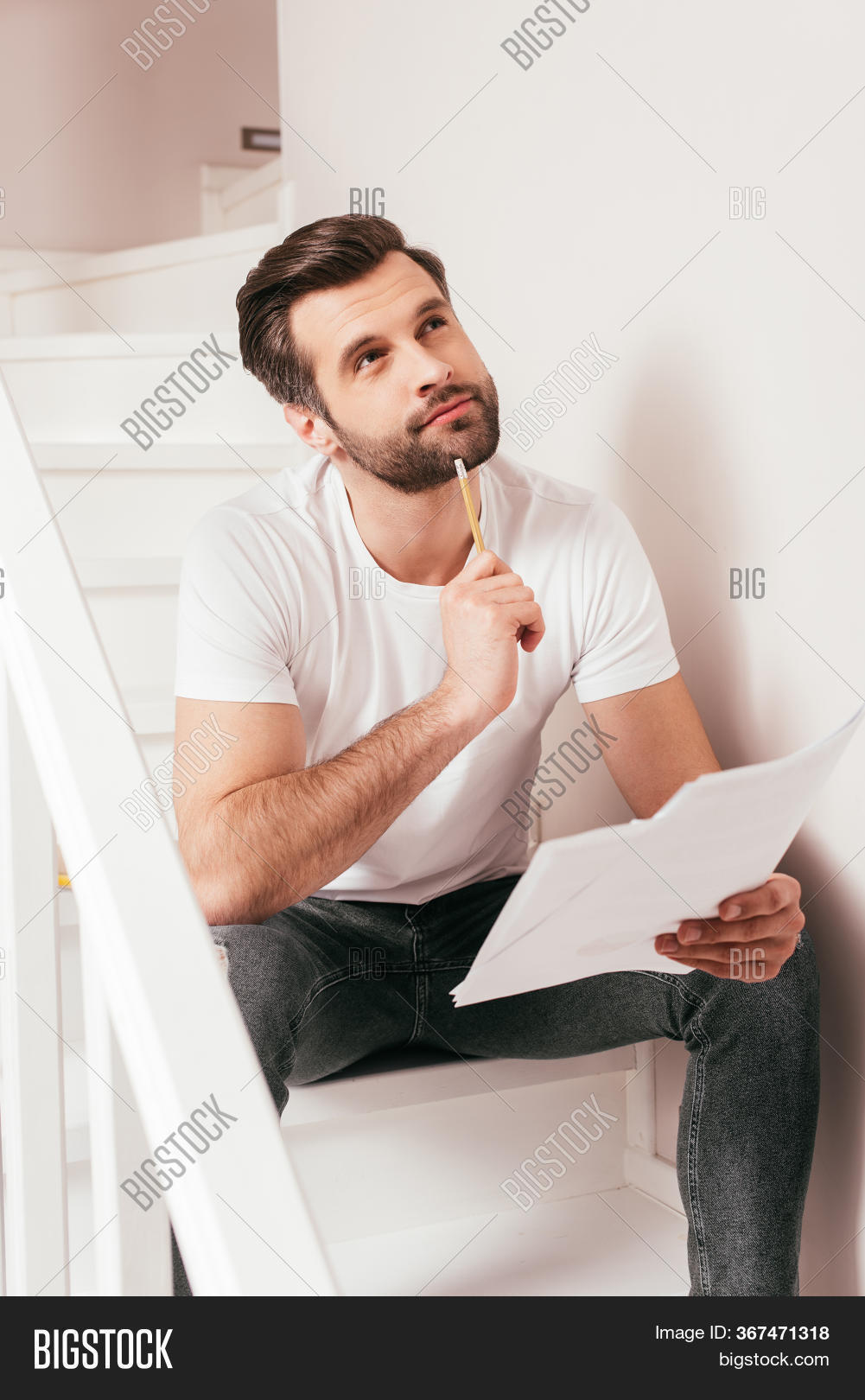 Dreamy Teleworker Image & Photo (Free Trial) | Bigstock