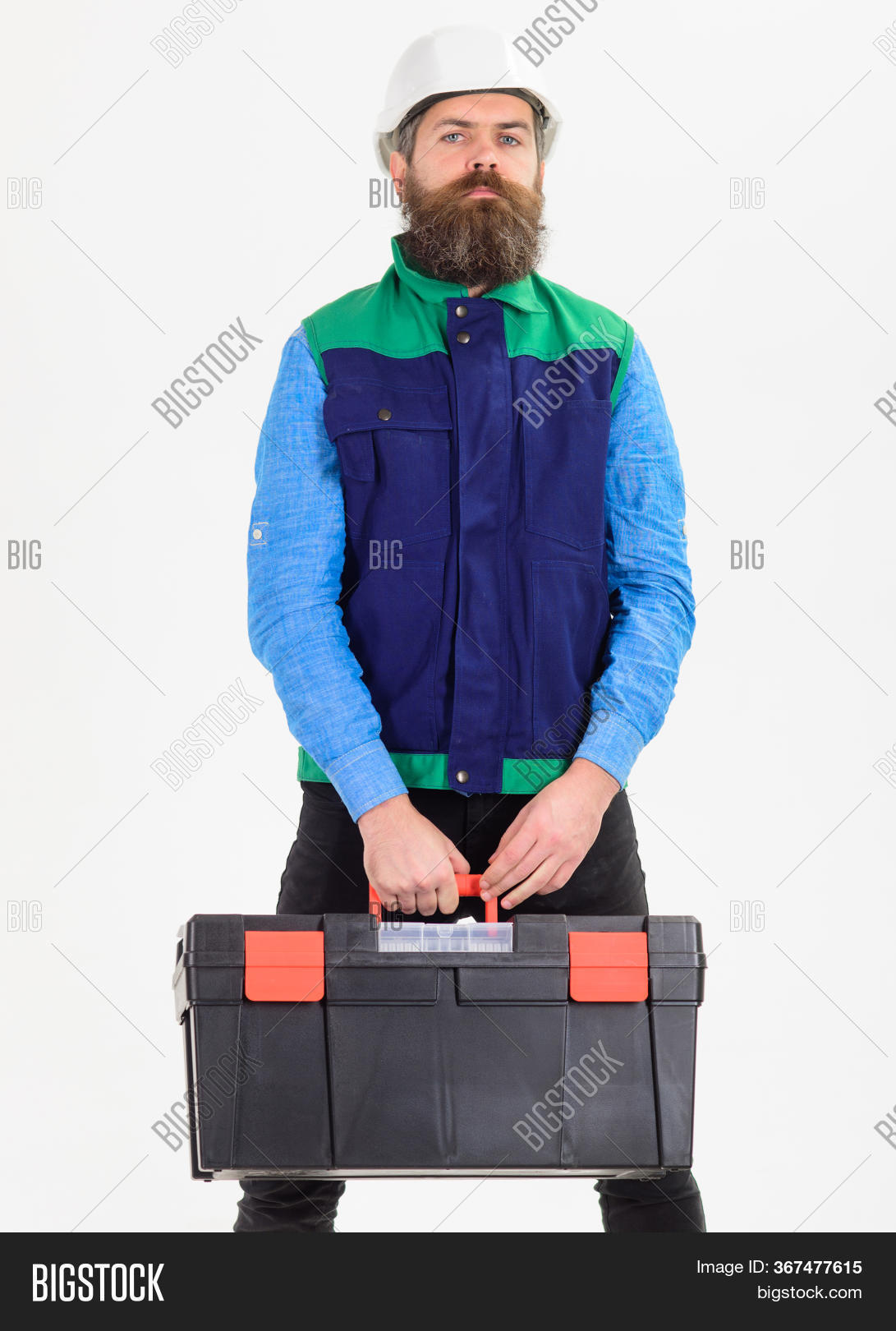 Repairman Helmet, Hard Image & Photo (Free Trial) | Bigstock