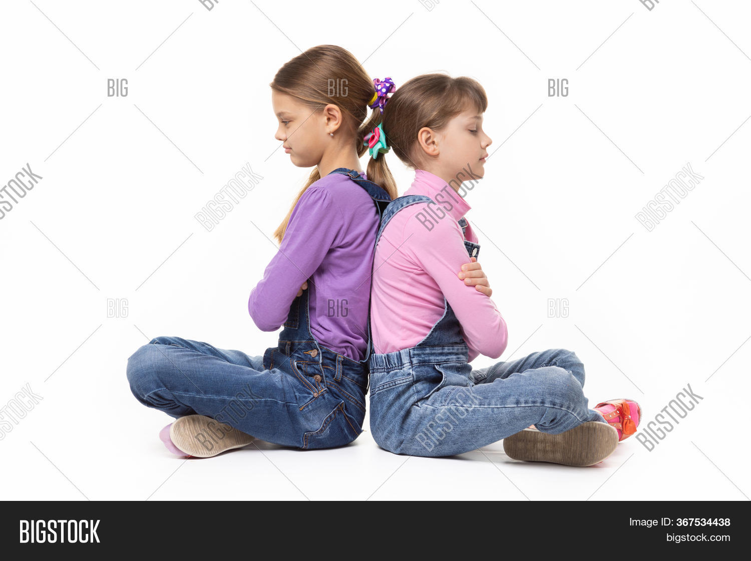 Two Quarrelled Girls Image & Photo (Free Trial) | Bigstock