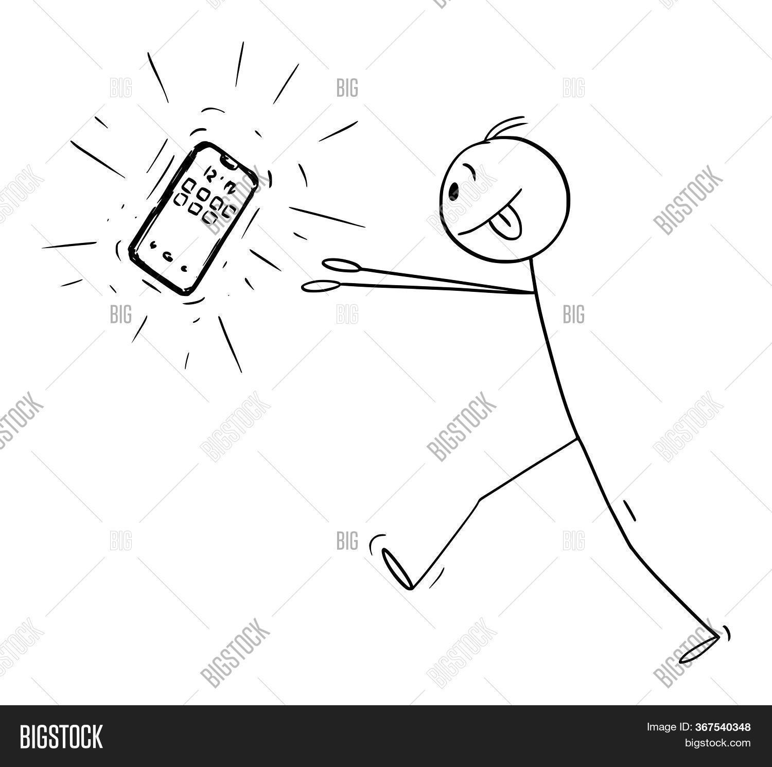 Cartoon Stick Figure Image & Photo (Free Trial) | Bigstock