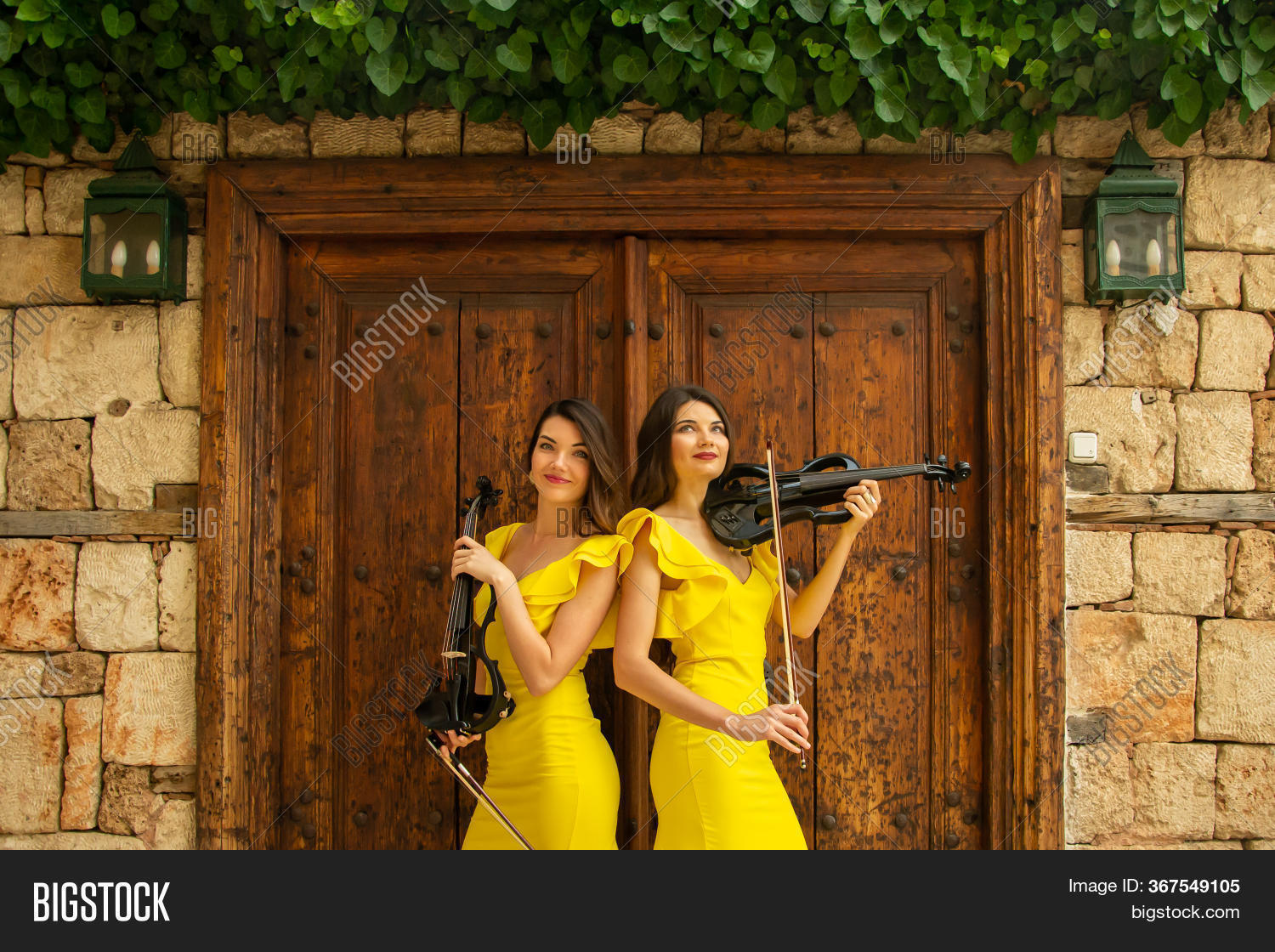 Two Beautiful Twin Image & Photo (Free Trial) | Bigstock