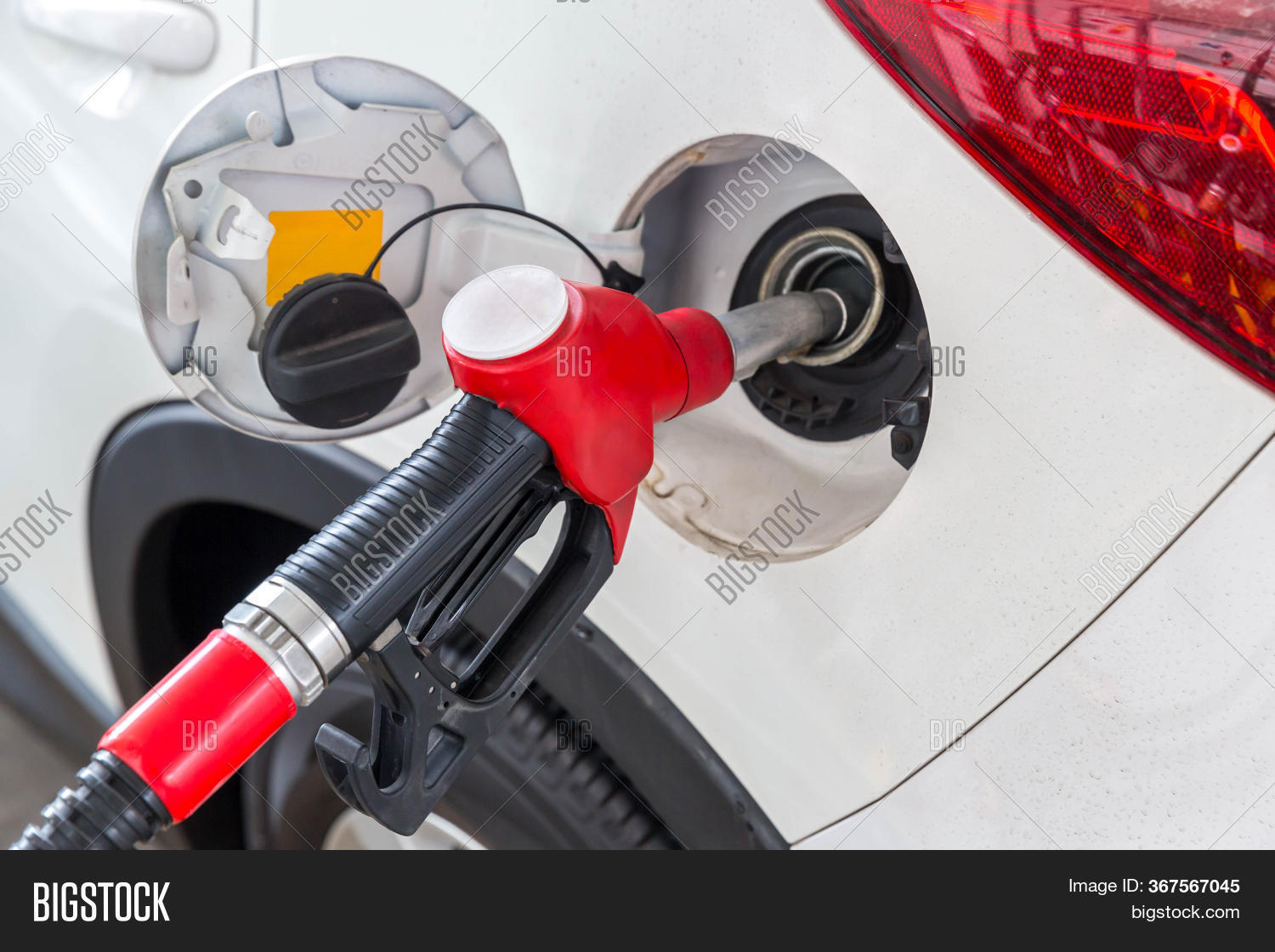 Refill Filling Oil Gas Image & Photo (Free Trial) | Bigstock