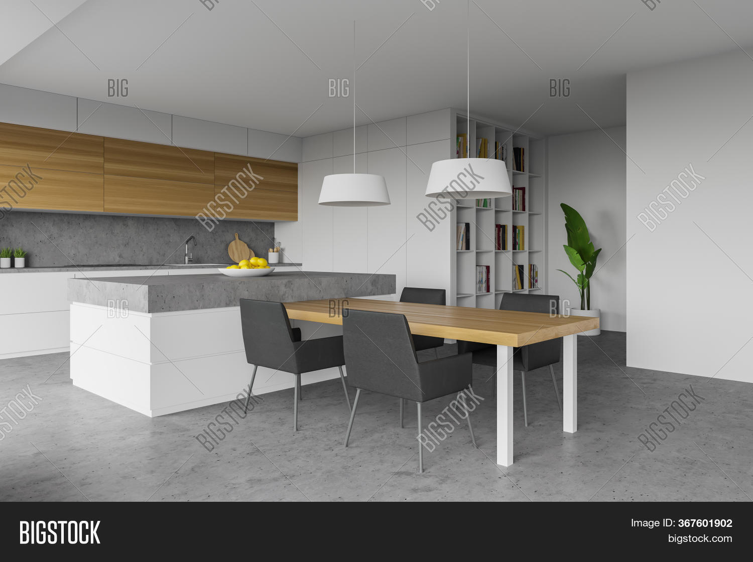 Corner Modern Kitchen Image & Photo (Free Trial) | Bigstock