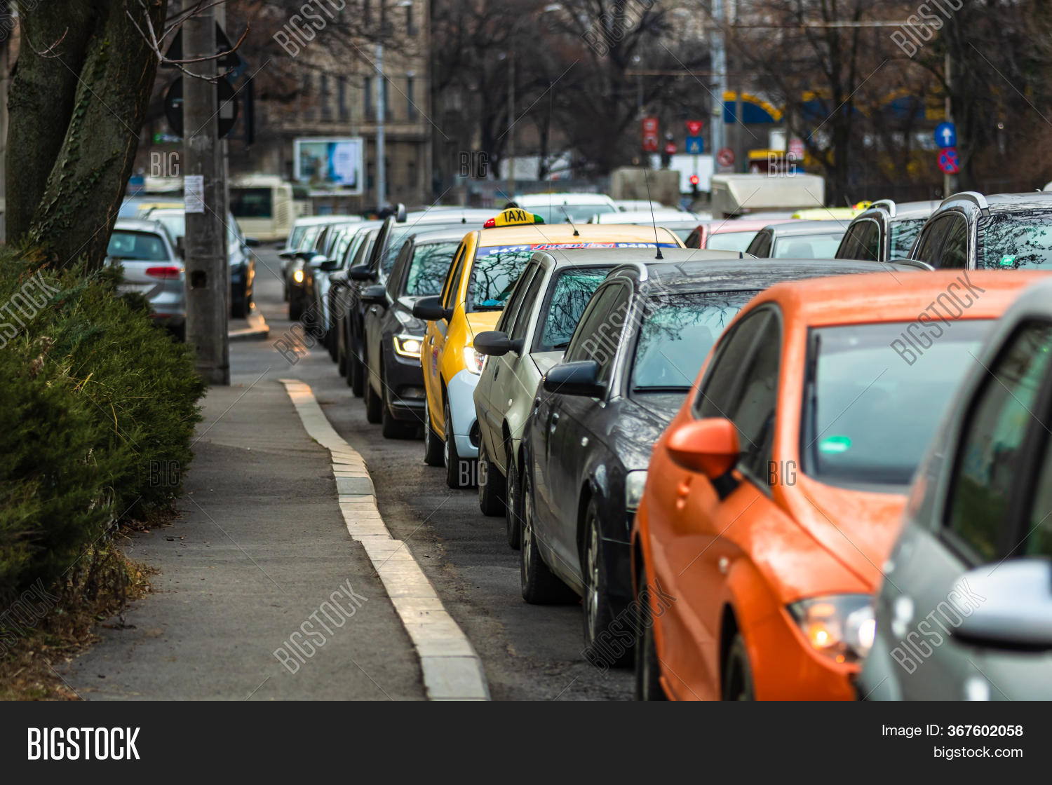 Car Traffic Rush Hour Image & Photo (Free Trial) | Bigstock