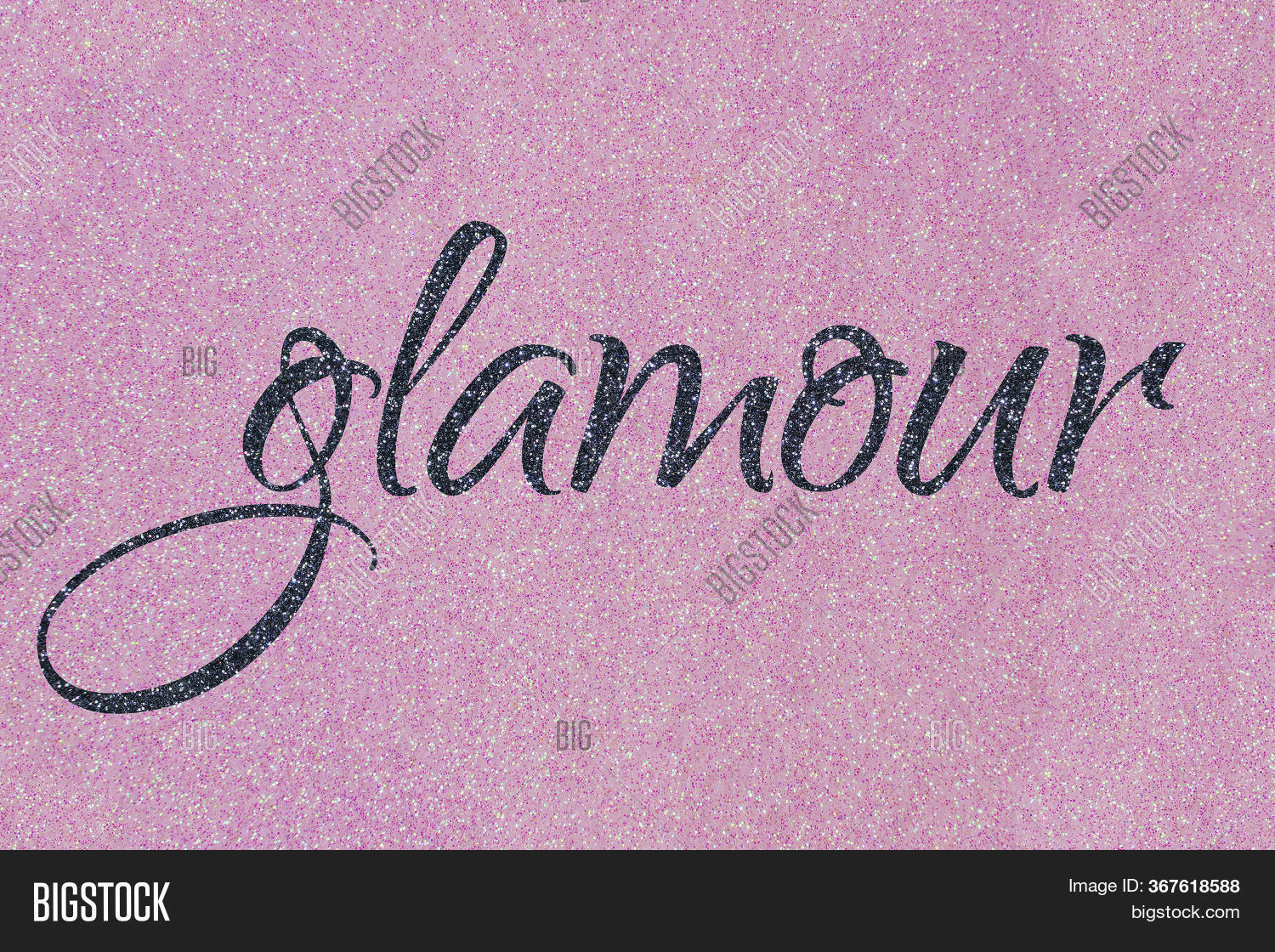 Glamour Lettering Word Image & Photo (Free Trial) | Bigstock