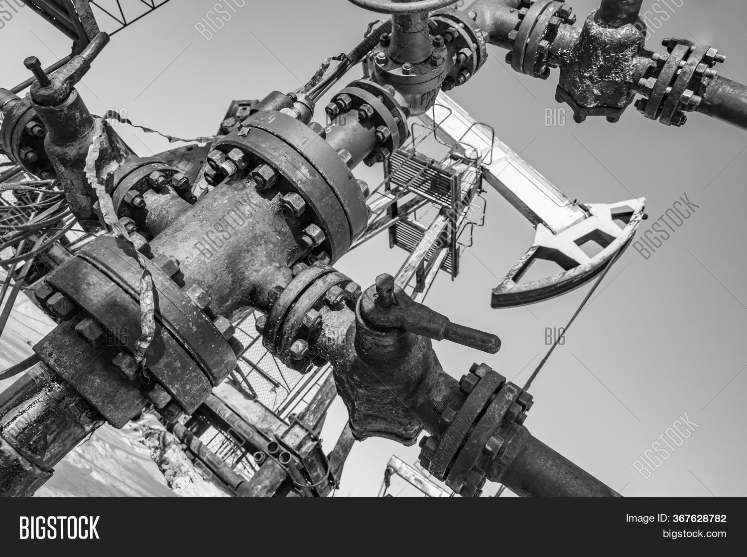 Oil Pump Rig. Oil Gas Image & Photo (Free Trial) | Bigstock