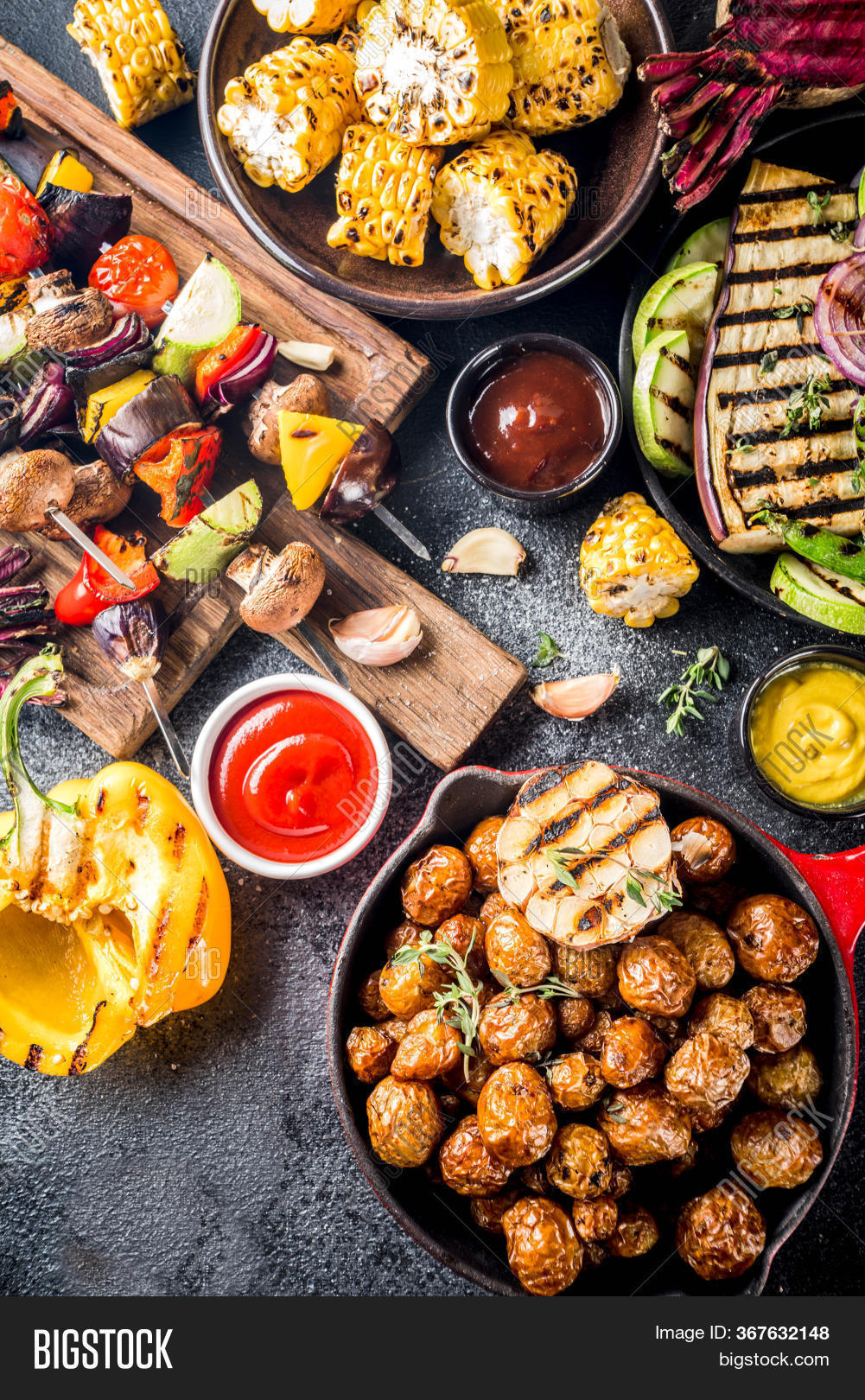 Assortment Barbecue Image & Photo (Free Trial) | Bigstock