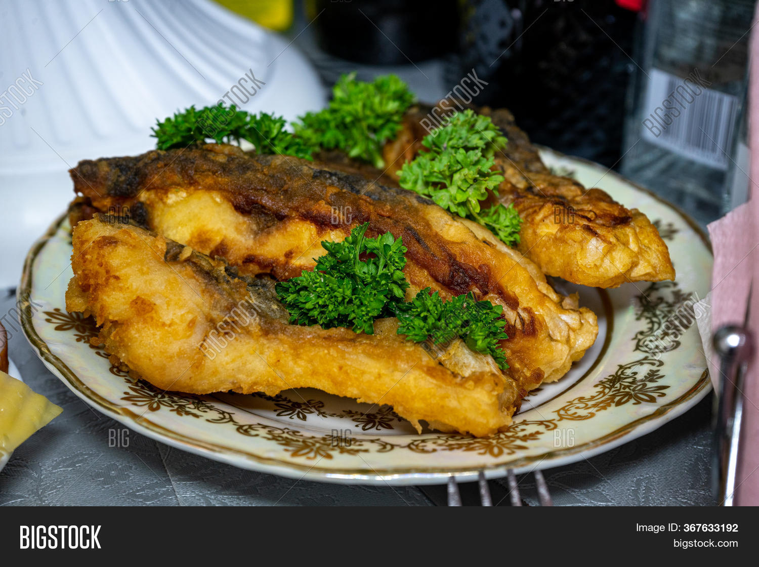 Golden Fried Fish Image & Photo (Free Trial) | Bigstock