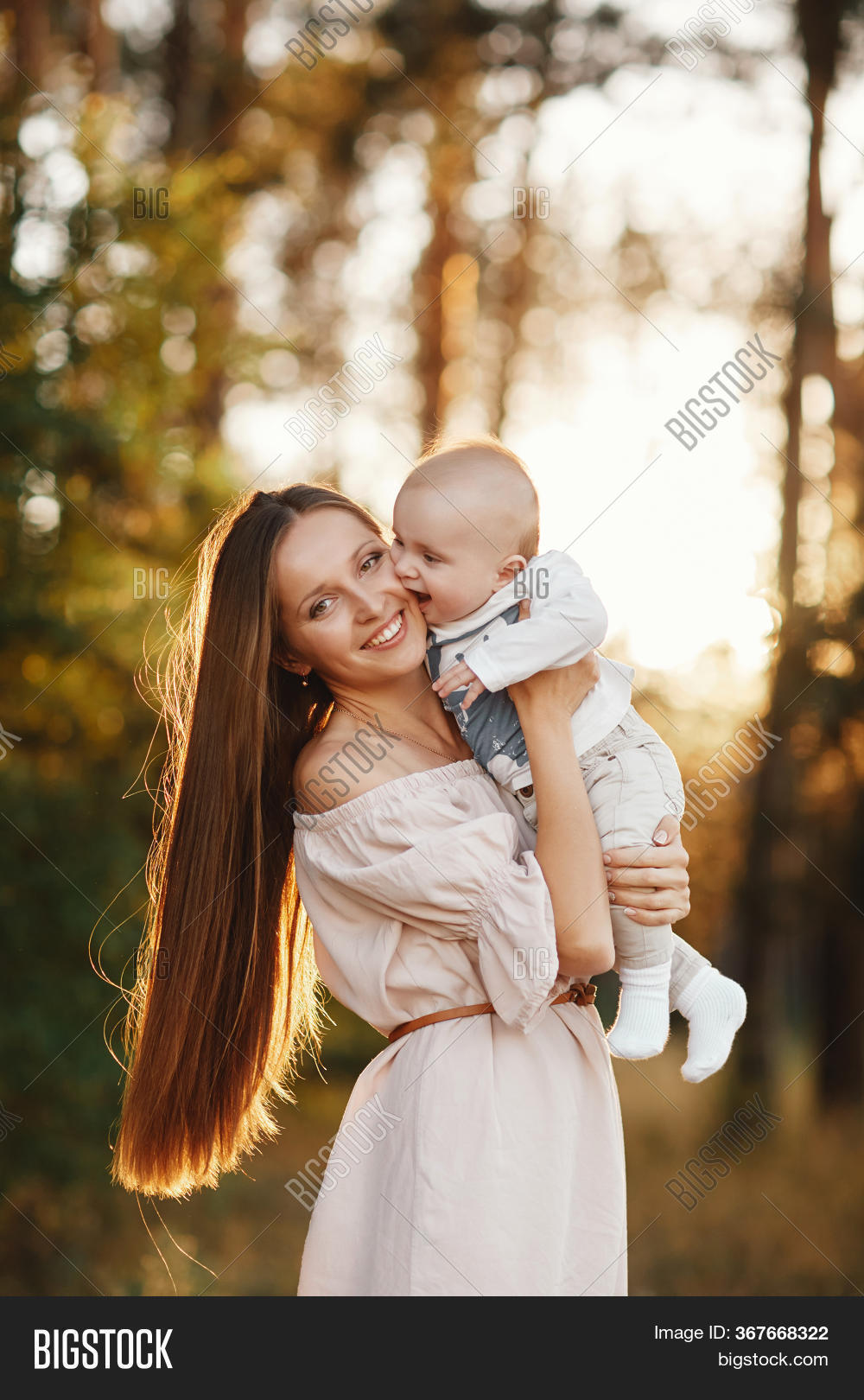 Happy Child His Mom Image & Photo (Free Trial) | Bigstock