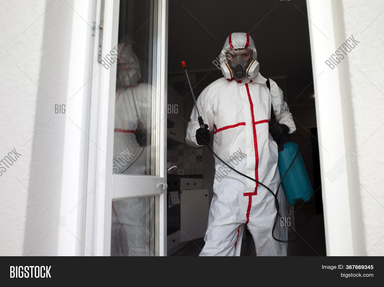 Pest Control. Worker Image & Photo (Free Trial) | Bigstock