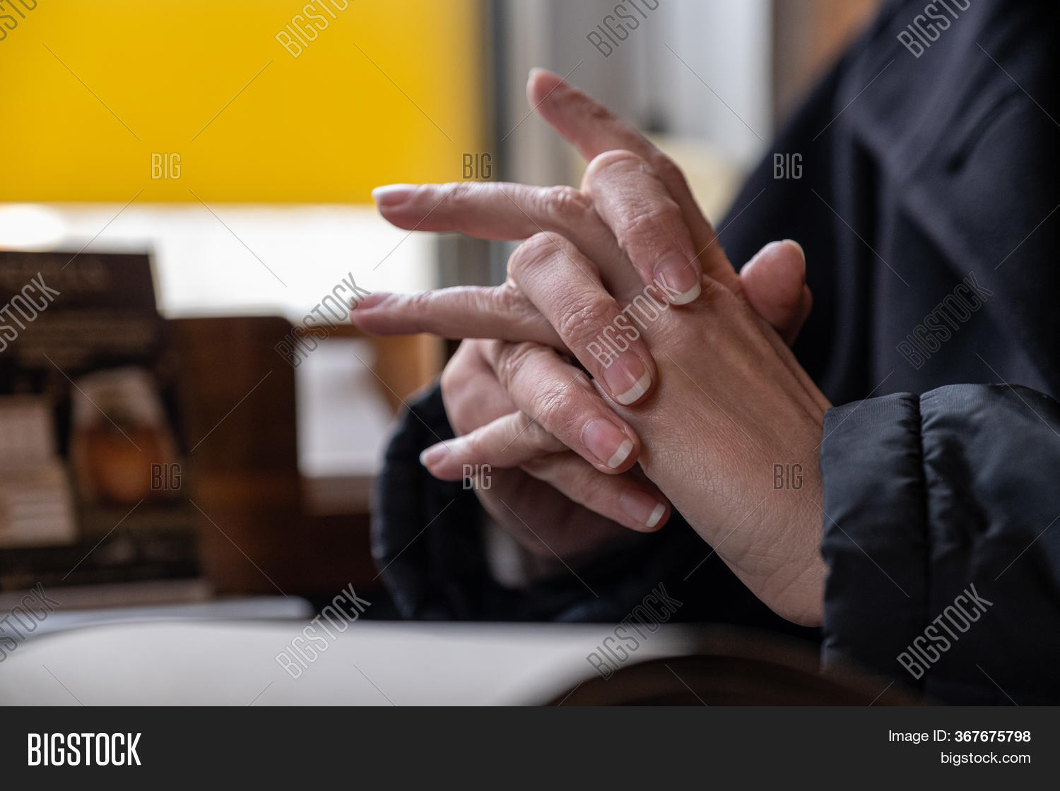 Woman's Hands Thinking Image & Photo (Free Trial) | Bigstock
