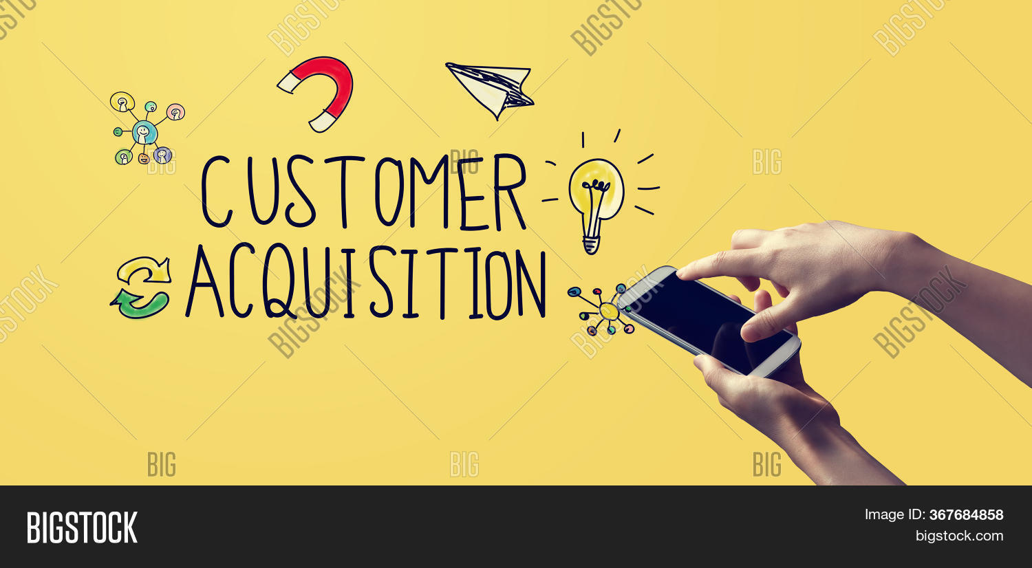 Customer Acquisition Image & Photo (Free Trial) | Bigstock