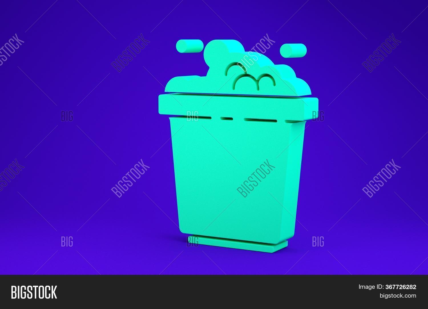 Green Bucket Soap Suds Image & Photo (Free Trial) | Bigstock
