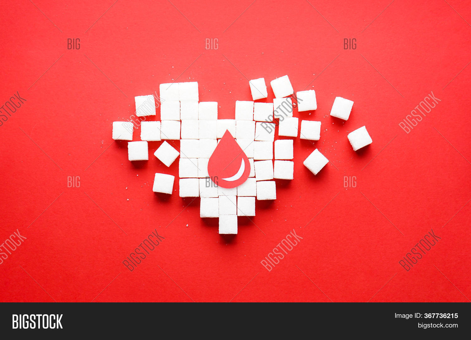 Drop Blood On Heart Image & Photo (Free Trial) | Bigstock