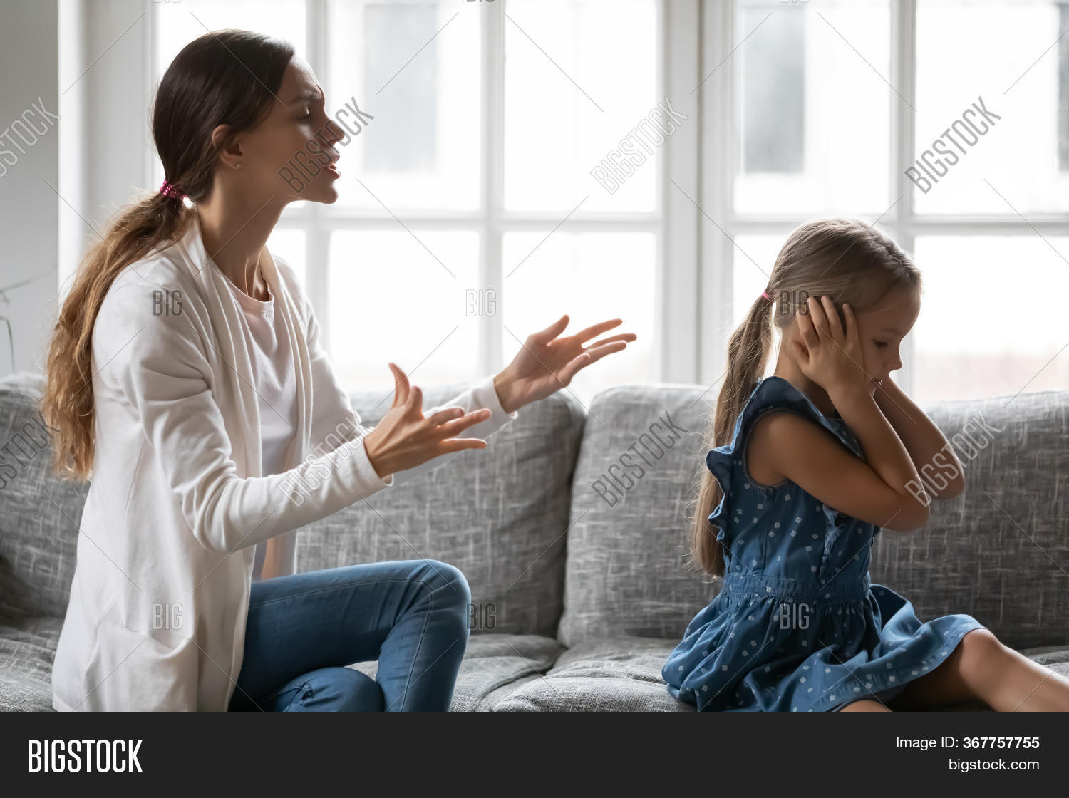 Little Girl Ignore Image & Photo (Free Trial) | Bigstock