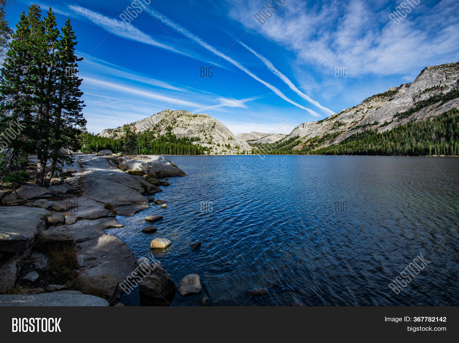 Peaceful Tenaya Lake Image & Photo (Free Trial) | Bigstock