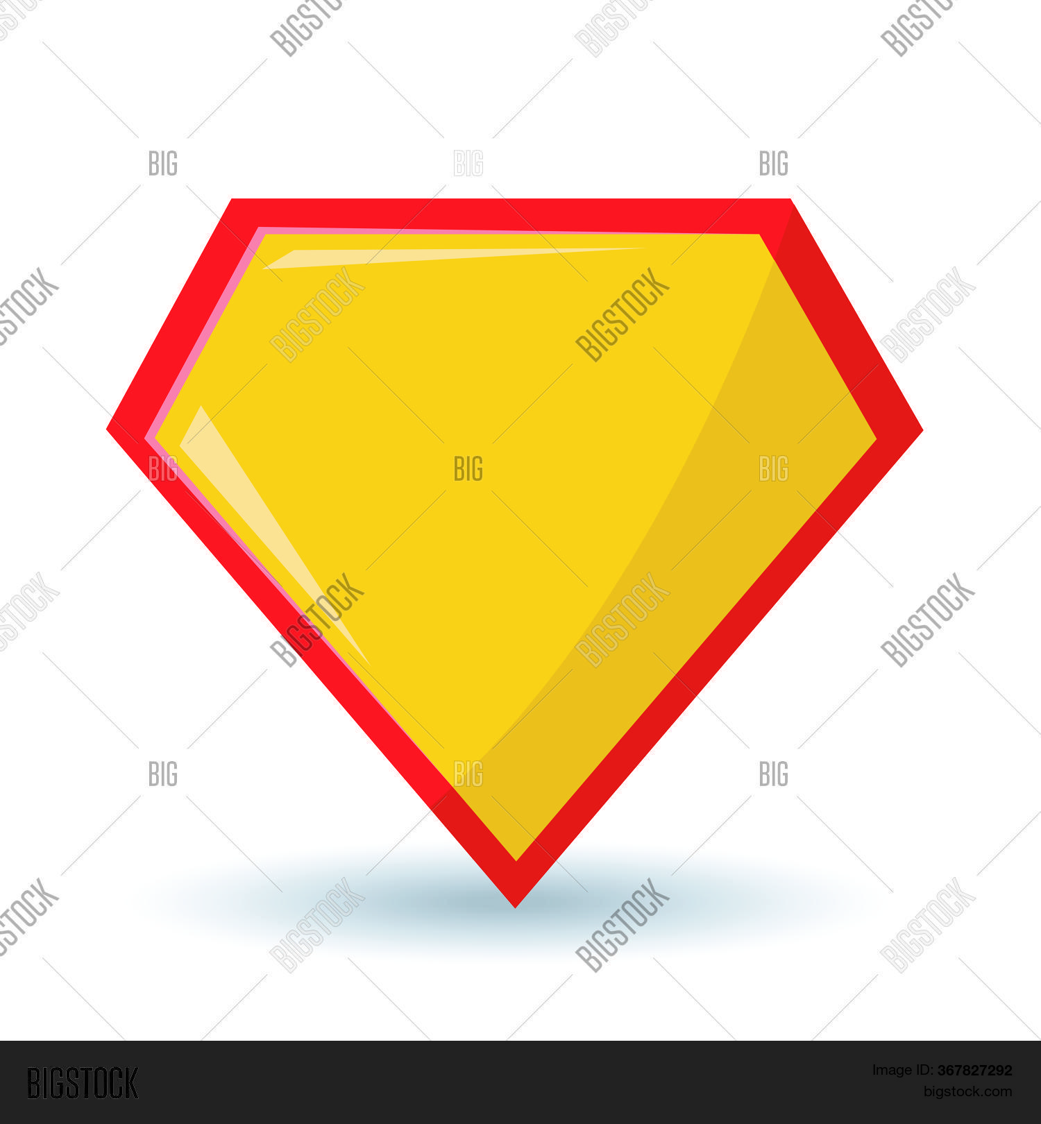 Superhero Logo Vector Vector & Photo (Free Trial) | Bigstock