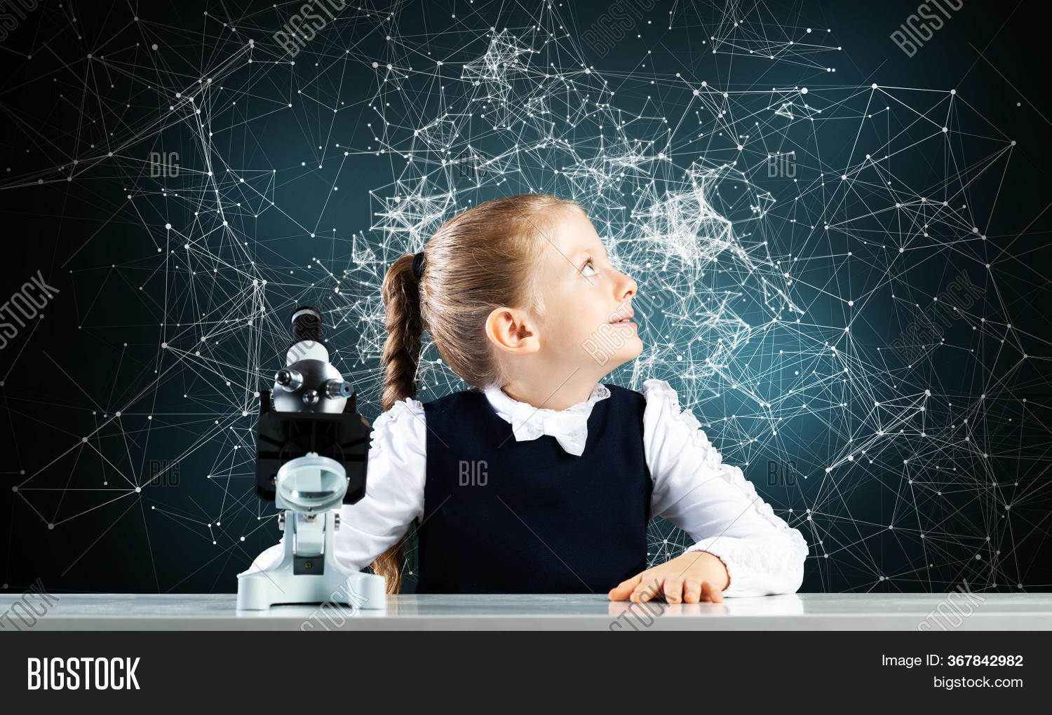 Little Girl Scientist Image & Photo (Free Trial) | Bigstock