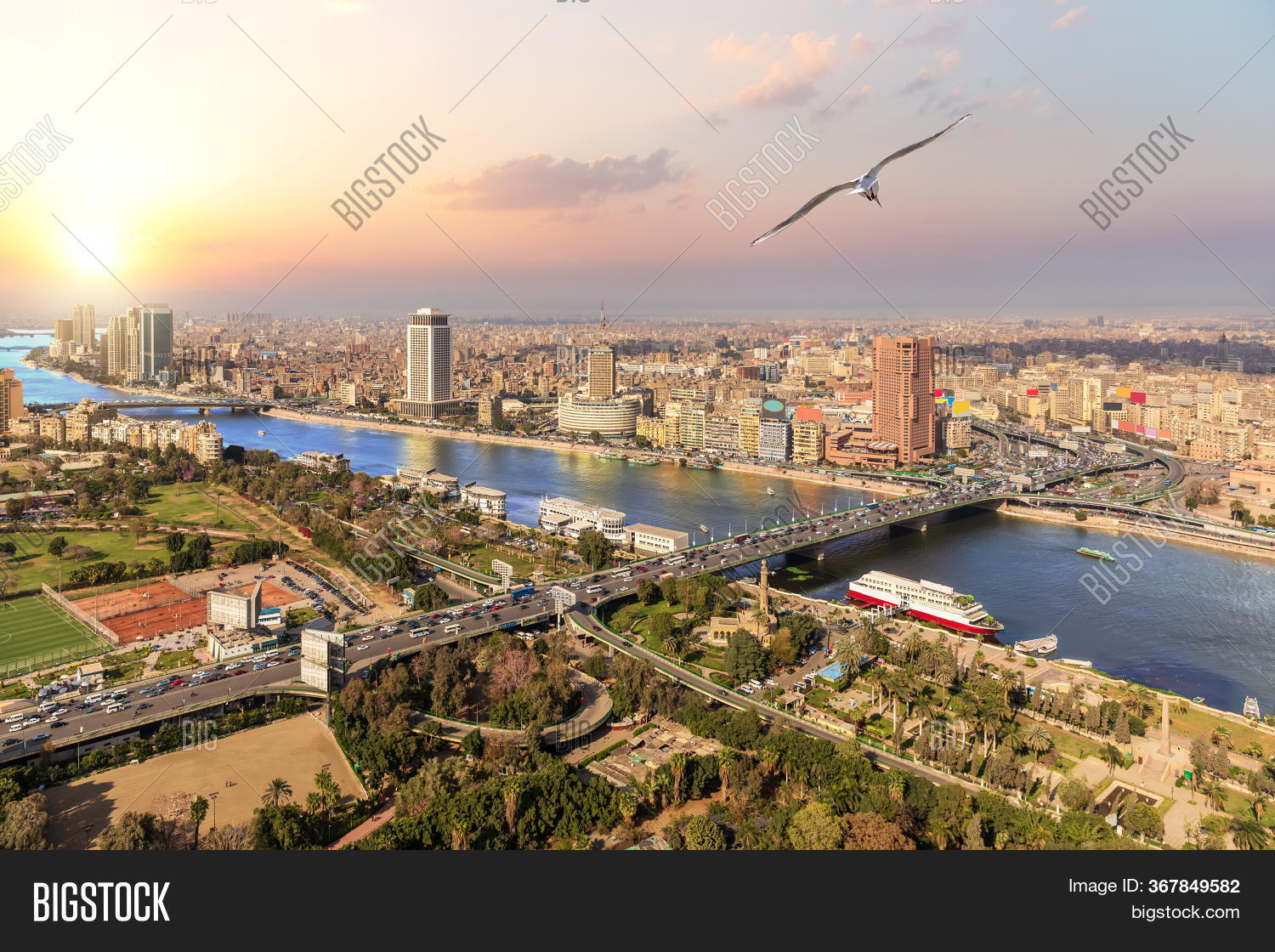 Cairo Nile View, Image & Photo (Free Trial) | Bigstock