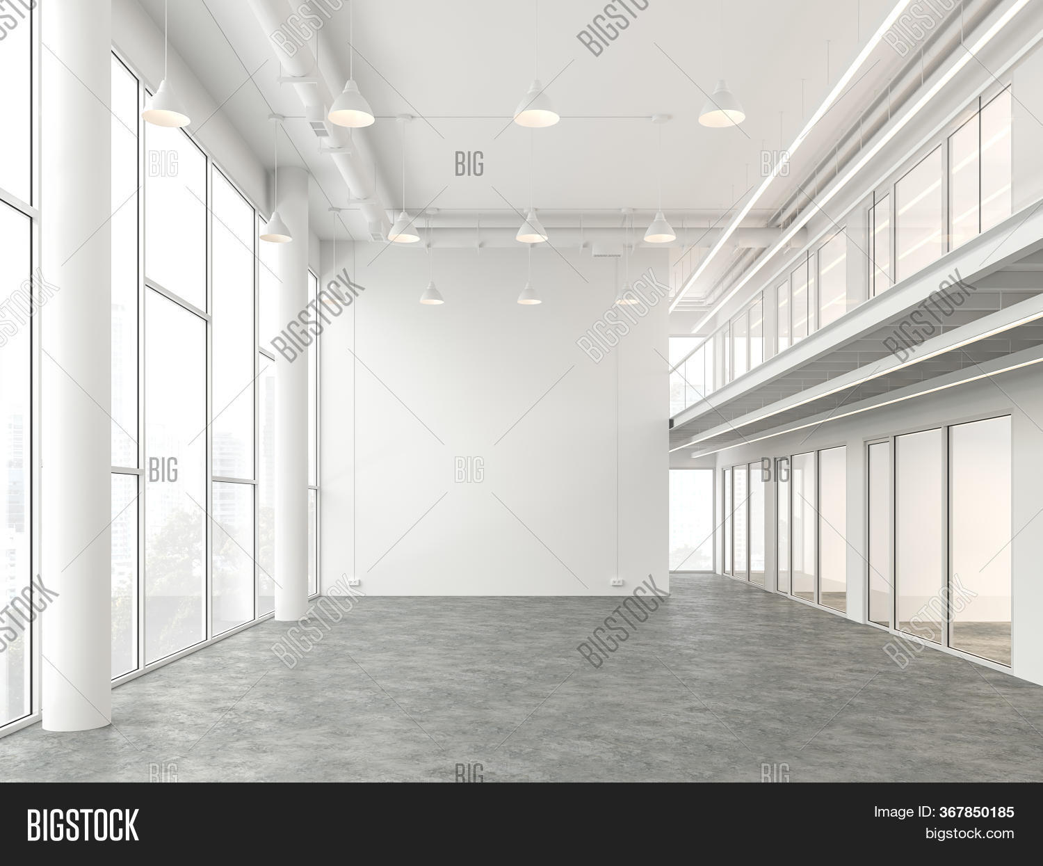 Empty Modern Loft Image & Photo (Free Trial) | Bigstock