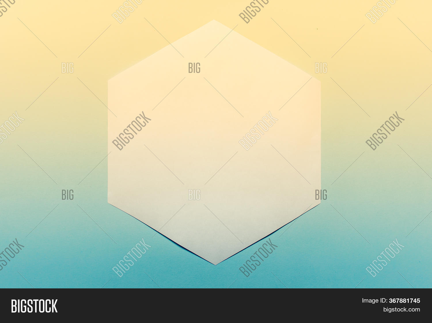 Large Paper Hexagon Image & Photo (Free Trial) | Bigstock