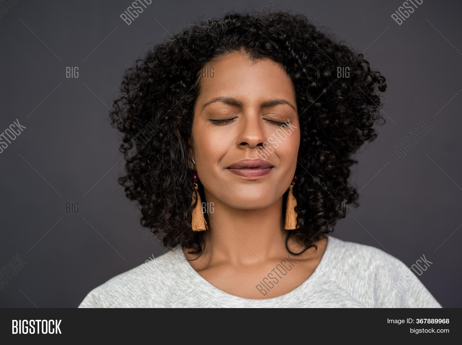 Content Young Woman Image & Photo (Free Trial) | Bigstock