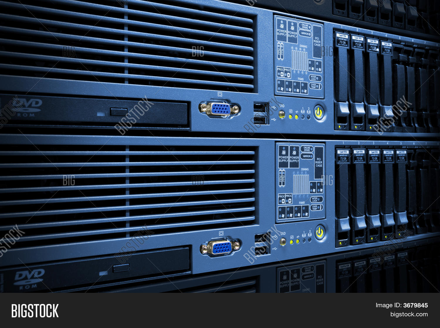 Servers Stack Disc Image & Photo (Free Trial) | Bigstock