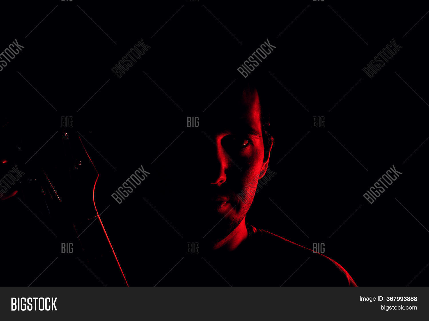 Low Key Portrait Young Image & Photo (Free Trial) | Bigstock