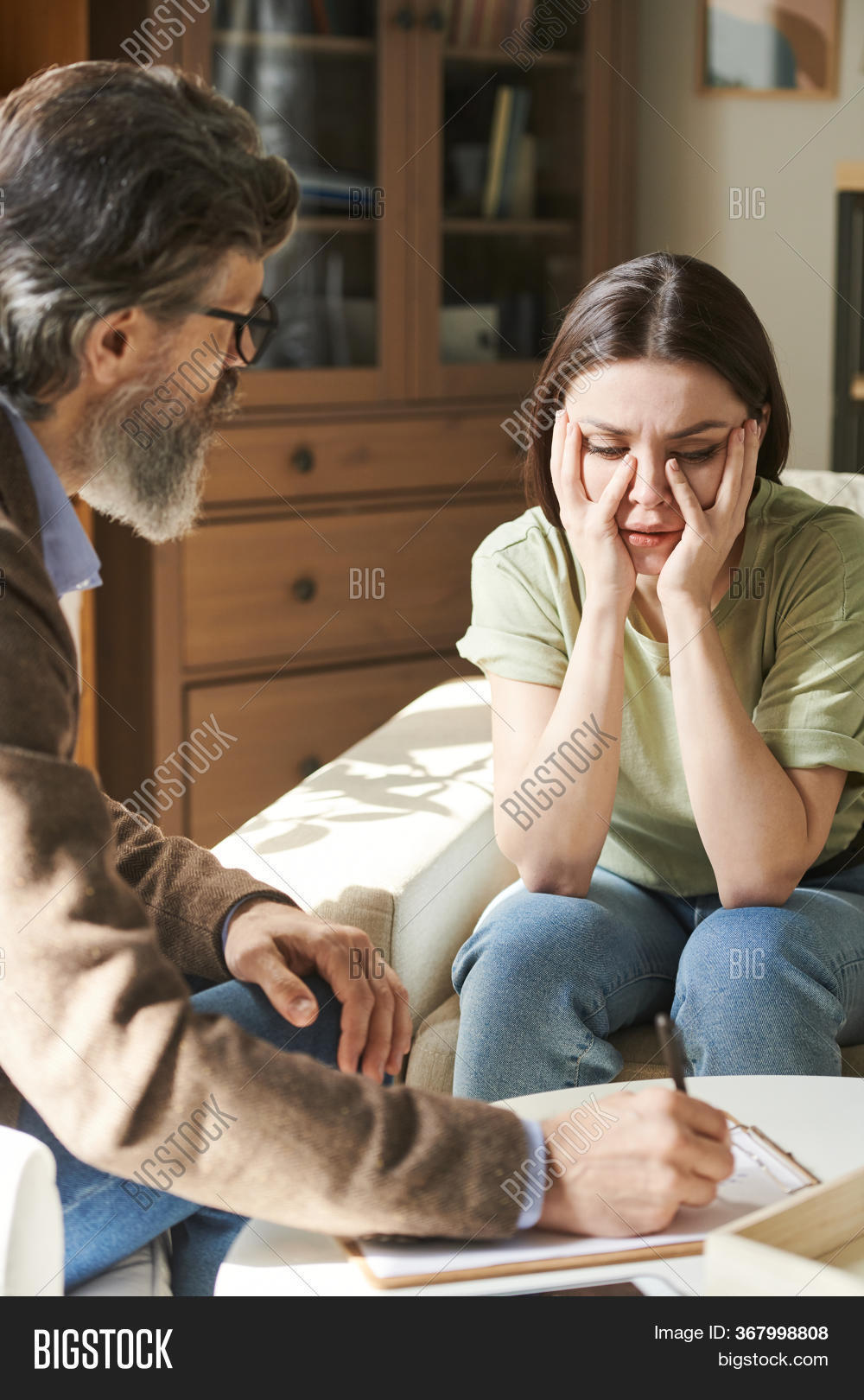 Young Worried Female Image & Photo (Free Trial) | Bigstock