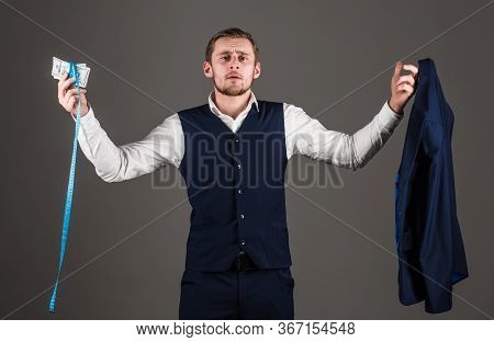Tailor Compares Work Image & Photo (Free Trial) | Bigstock