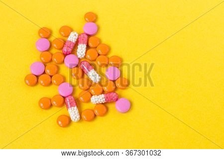 Multi-colored Pills On Image & Photo (Free Trial) | Bigstock