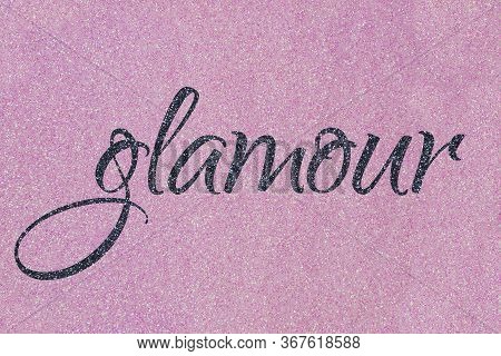 Glamour Lettering Word Image & Photo (Free Trial) | Bigstock